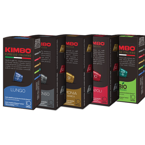 Kimbo Capsules - Kimbo Nespresso® Compatible Capsules – Mr.Coffee